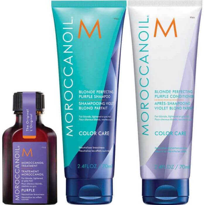 Moroccanoil Treatment Purple Discovery Kit - Hair Care Bombshell Hair ...